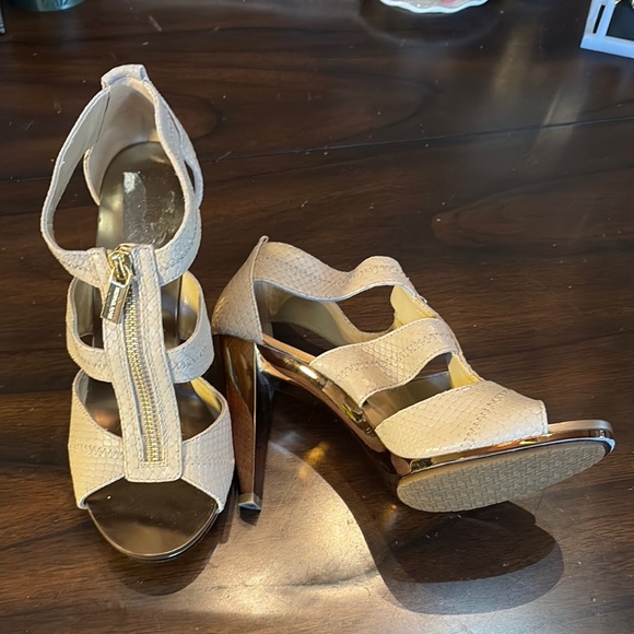 MICHAEL Michael Kors | Shoes | Michael Michael Kors Embossed Leather ...